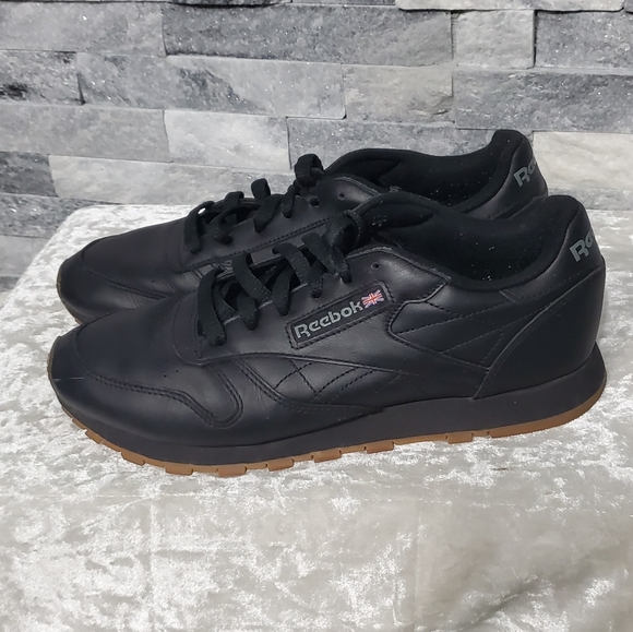 Reebok | Shoes | Reebok Classic All Black Sneakers | Poshmark